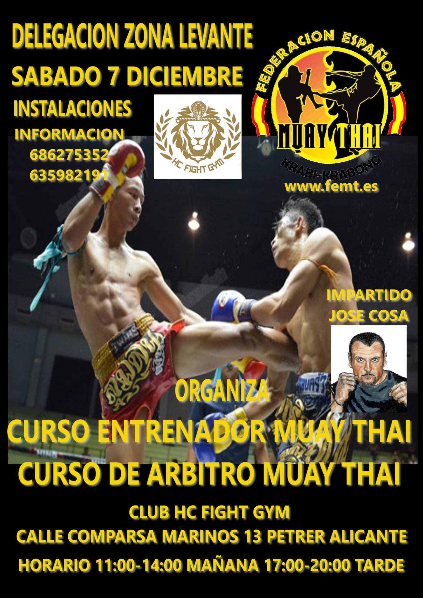 FORMACIÓN - FEDERACIÓN ESPAÑOLA DE MUAY THAI