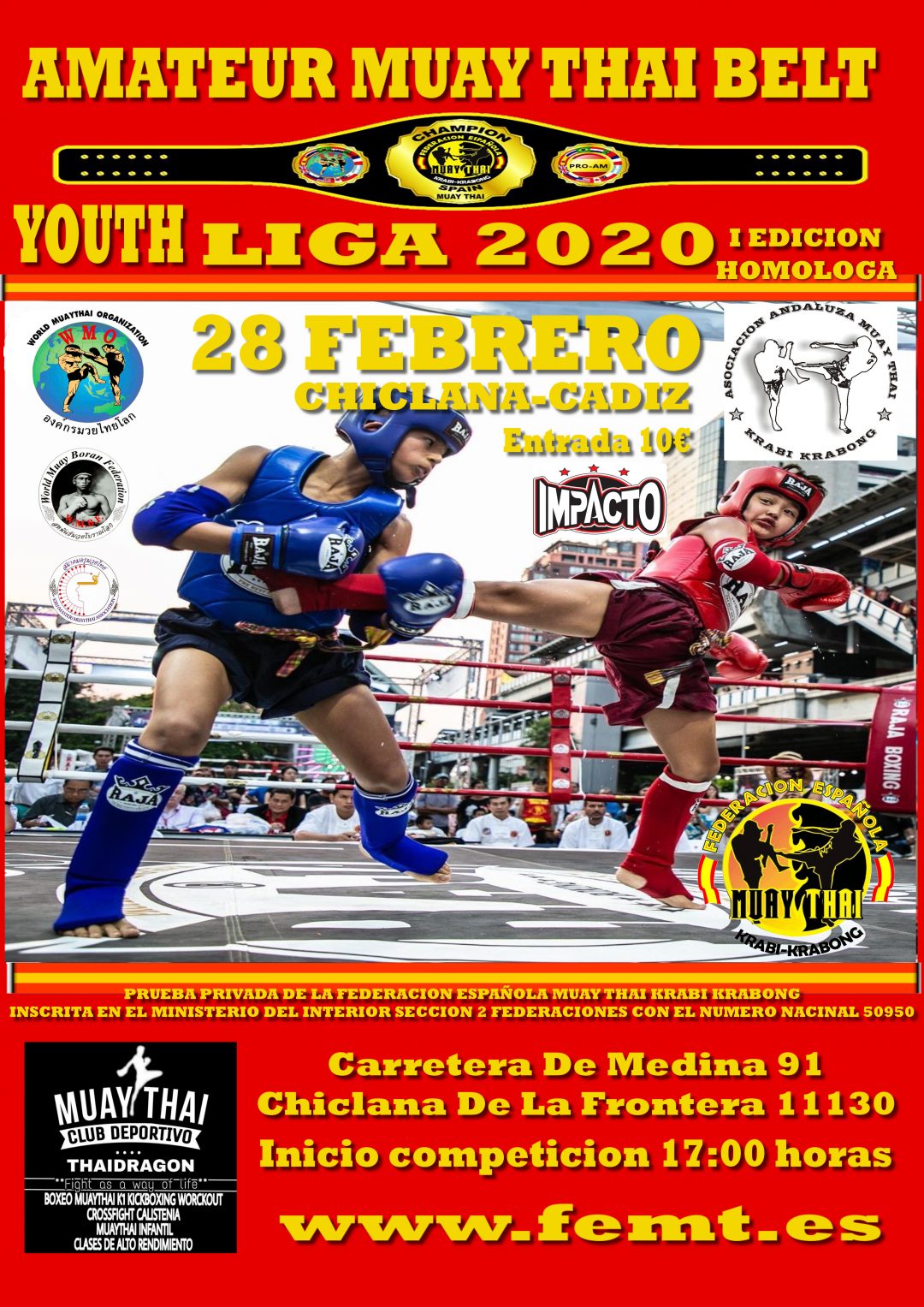 Competici n FEDERACI N ESPA OLA DE MUAY THAI Competici n FEDERACI N ESPA OLA DE MUAY THAI